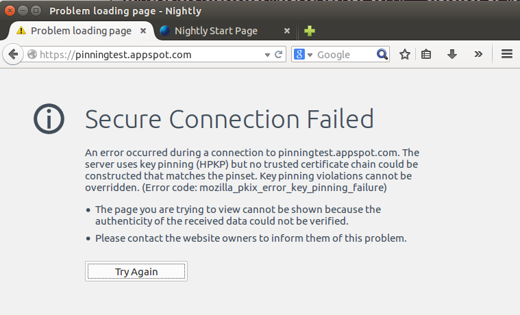 Latest Firefox Version Supports Public Key Pinning - Hashed Out by The ... Latest Firefox Version Supports Public Key Pinning - Hashed Out by The ...
