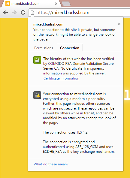 Google Chrome Does Away With the Yellow Caution Triangle