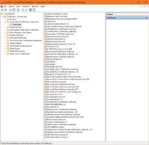 The Difference Between Root Certificates and Intermediate Certificates