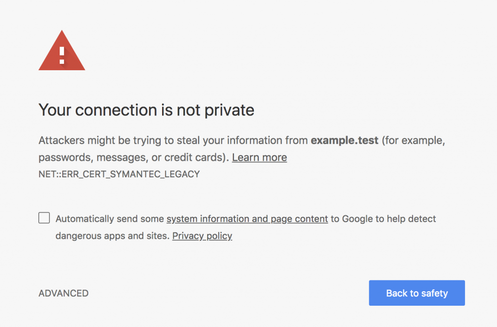 Final Warning: Last chance to replace Symantec SSL certificates