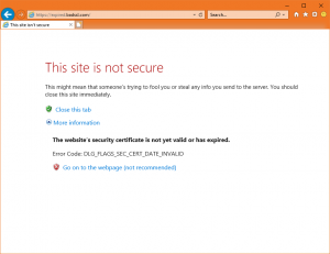 This is what happens when your SSL certificate expires - Security Boulevard