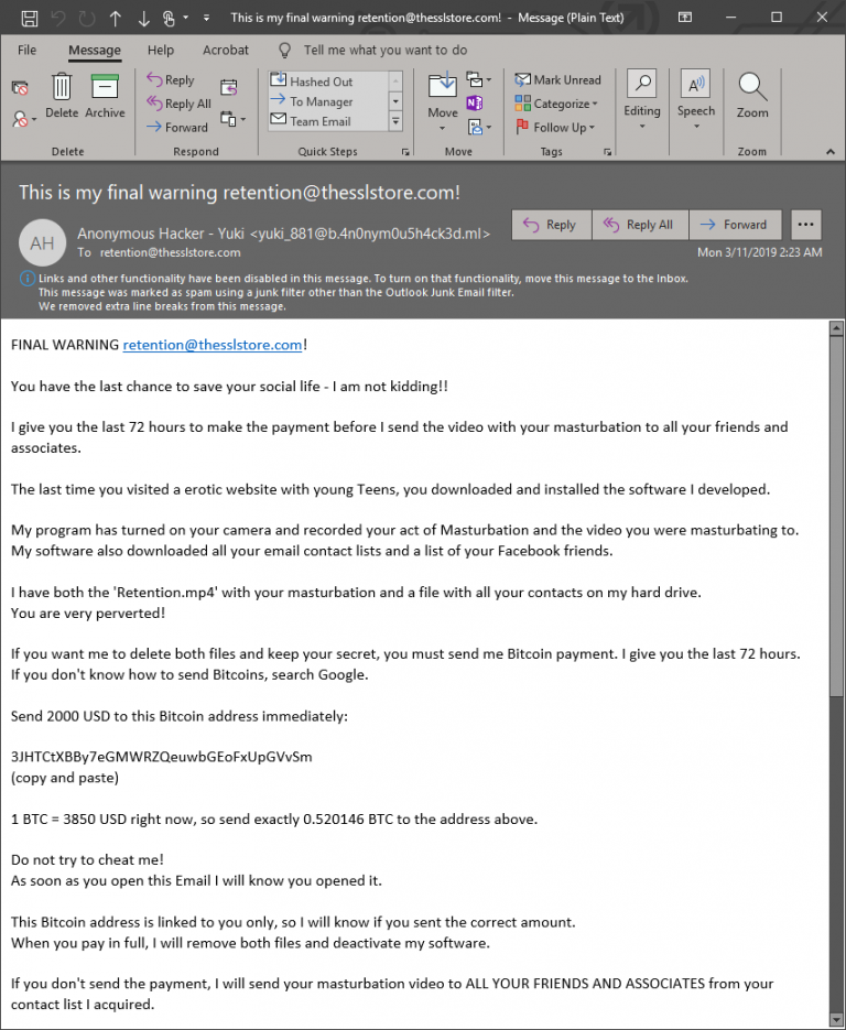Re-Hashed: Phishing Email Examples — The Best & Worst - Hashed Out by ...