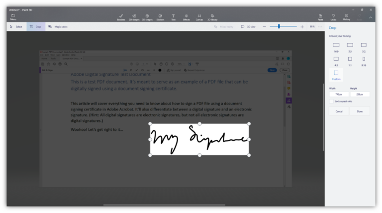 How to Create a Custom Digital Signature in Adobe Acrobat Reader ...