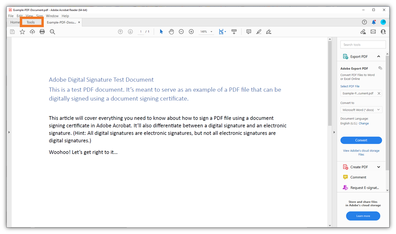How to Digitally Sign a PDF in Adobe Acrobat (A Step-By-Step Guide with Pics & Video) - Hashed ...