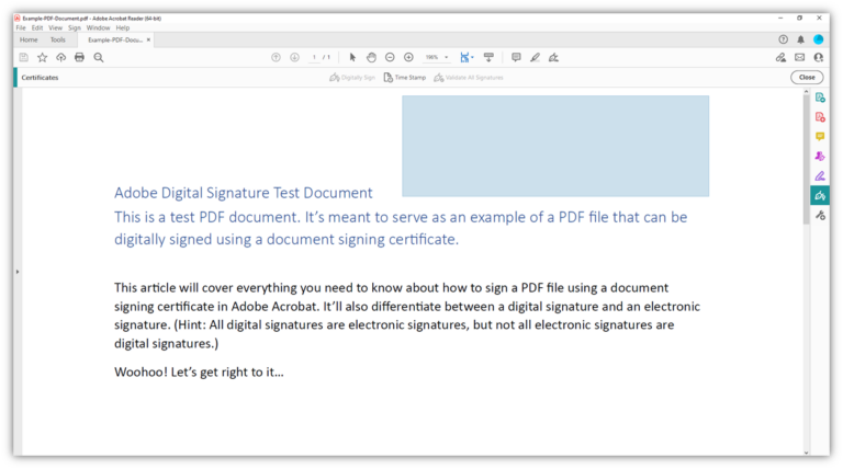 How to Digitally Sign a PDF in Adobe Acrobat (A Step-By-Step Guide with ...