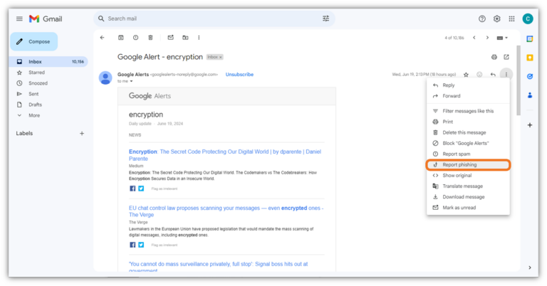 How to Report a Phishing Email in Apple Mail, Gmail, and Microsoft ...