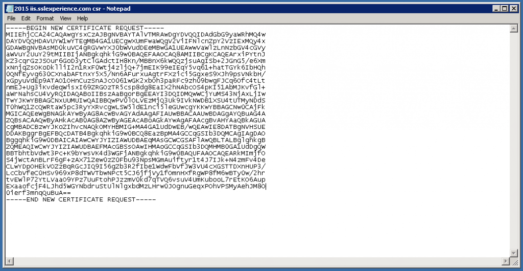 How to Generate a Certificate Signing Request (CSR) for Microsoft IIS 8 ...