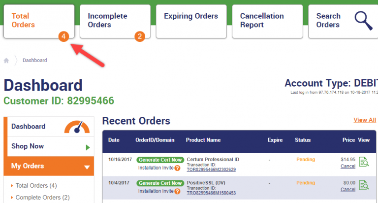 How to Access your Invoices and Receipts - The SSL Store™