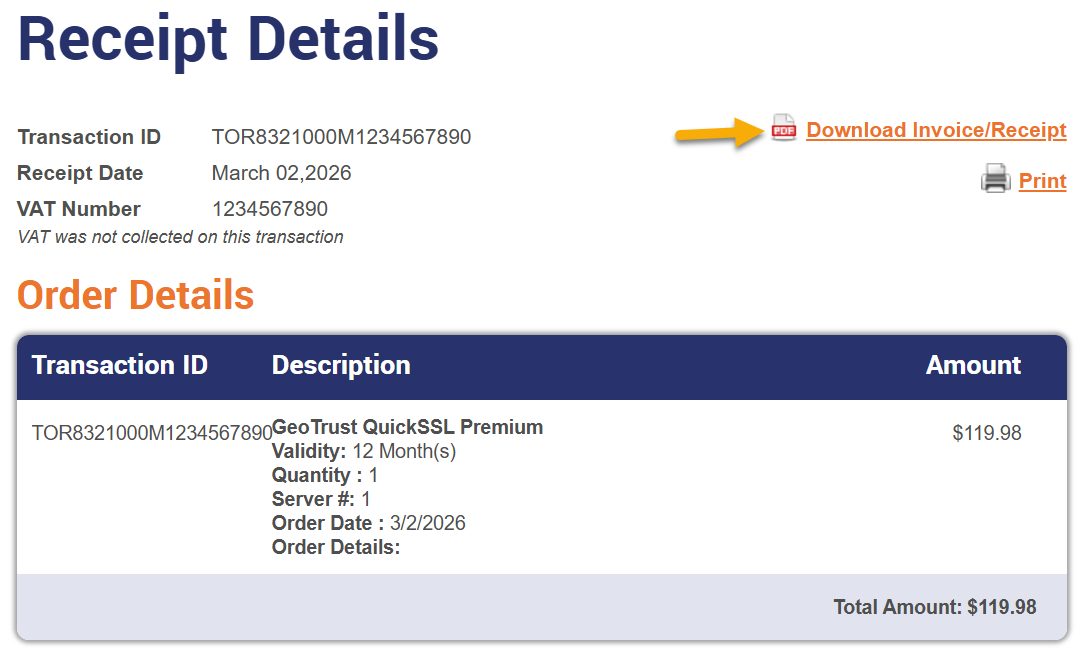 How to Access your Invoices and Receipts - The SSL Store™