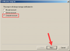 How to Import Intermediate and Root Certificates Using MMC