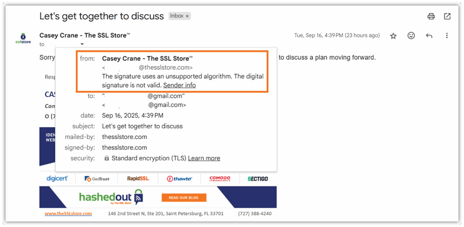 How to Fix ‘The Signature Uses an Unsupported Algorithm. The Digital Signature Is Not Valid ...